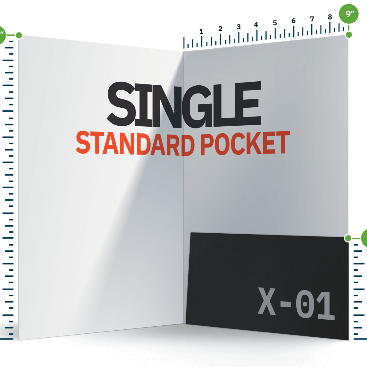 Single Pocket Presentation Folder - Wholesale Pocket Folders