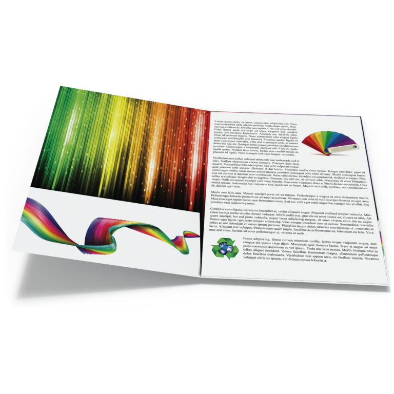 1/4″ Spine Presentation Folder - Wholesale Pocket Folders